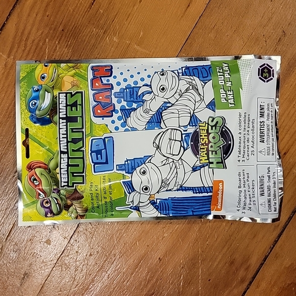 Nickelodeon | Toys | Tmnt Activity Kit | Poshmark